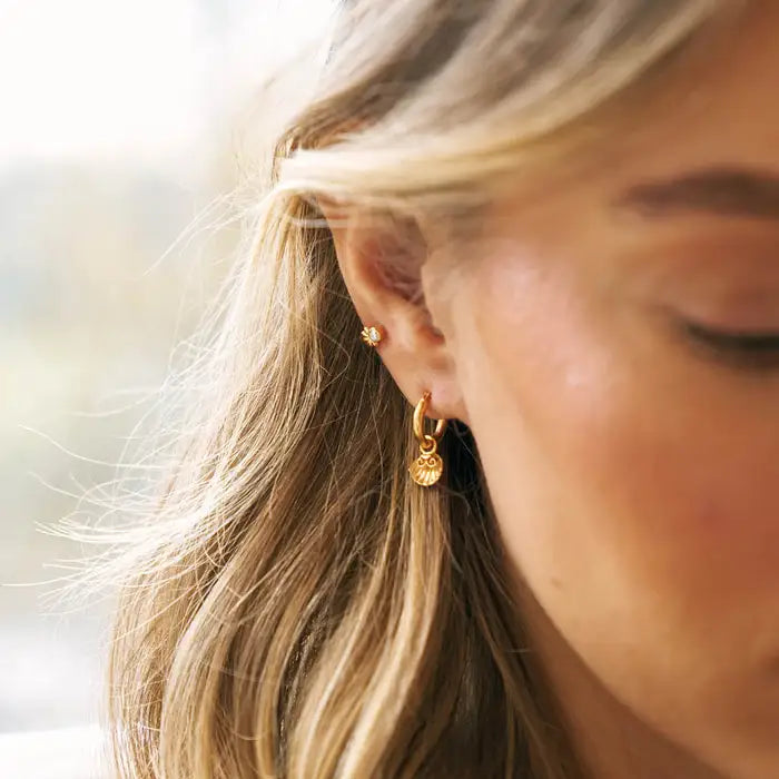 ChloBo Travel Seeker Small Hoops Luck & Protection – Morgan Banks